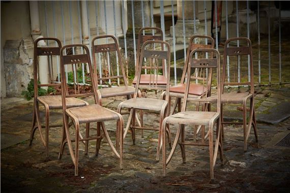 Josef Hoffmann | side chairs, pair (Circa 1928) | MutualArt
