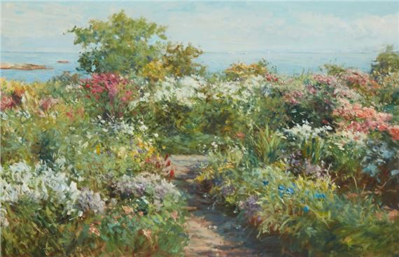 Wilson Chu | Garden by the Ocean | MutualArt