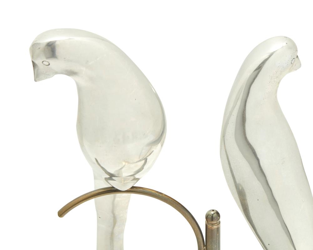 Curtis Jeré | A Curtis Jeré sculpture of two birds | MutualArt