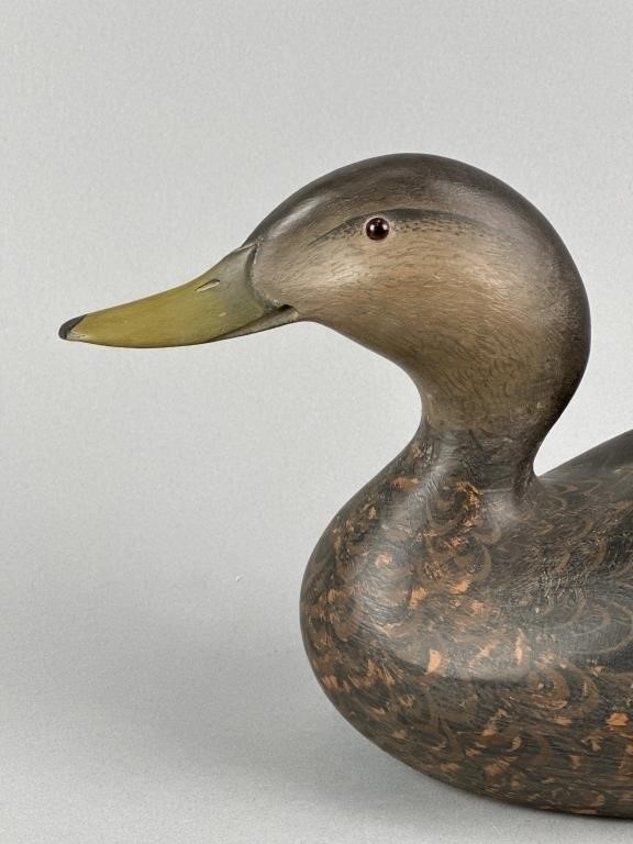 Mike Valley | Mike Valley Black Duck Decoy | MutualArt