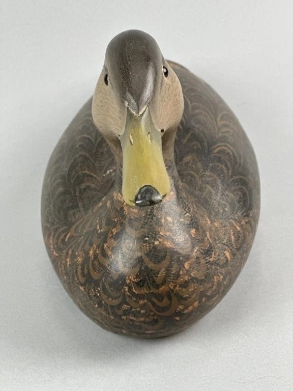 Mike Valley | Mike Valley Black Duck Decoy | MutualArt