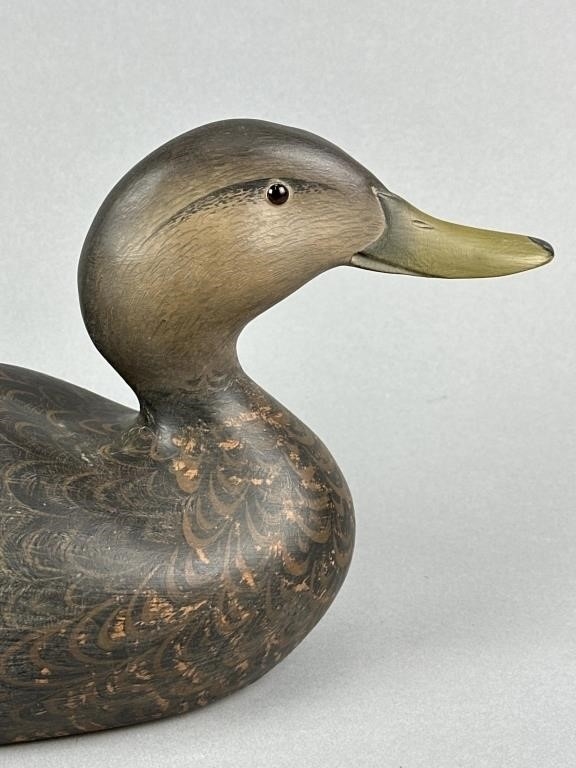 Mike Valley | Mike Valley Black Duck Decoy | MutualArt