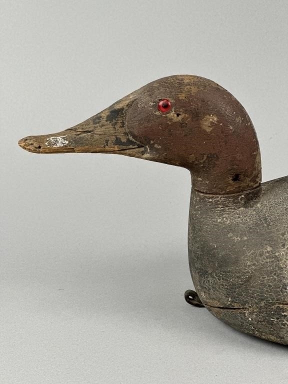 Henry Catton | Hank Catton Canvasback Drake Duck Decoy | MutualArt