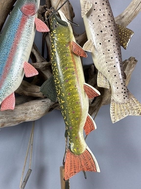 Carl Christiansen | Carl Christiansen Stringer of Trout Display | MutualArt