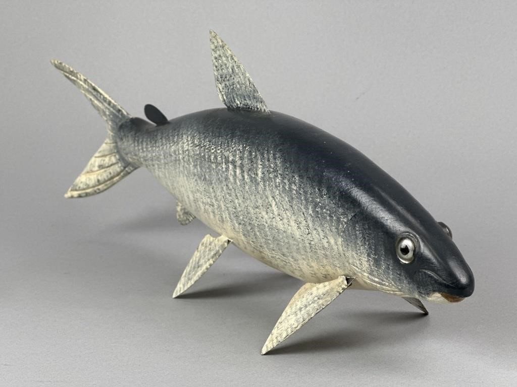Carl Christiansen | Carl Christiansen Hand Carved Whitefish | MutualArt