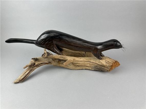 Carl Christiansen | Carl Christiansen Hand Carved Mink | MutualArt
