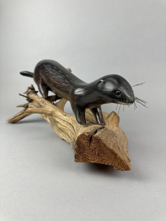 Carl Christiansen | Carl Christiansen Hand Carved Mink | MutualArt