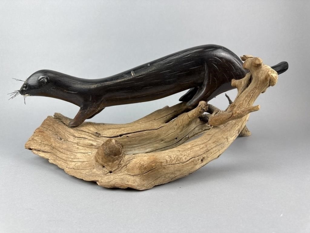 Carl Christiansen | Carl Christiansen Hand Carved Mink | MutualArt