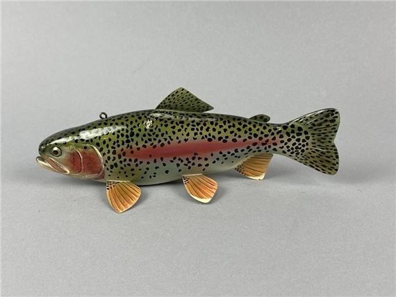 John Pususta | John Pususta Rainbow Trout Spearing Decoy | MutualArt