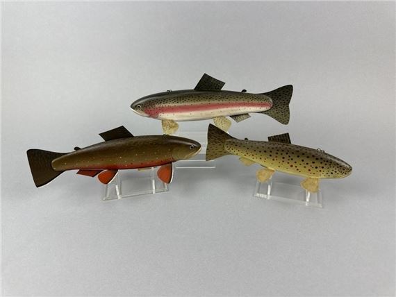 Rich Treml | 3 Rich Treml Spearing Decoys | MutualArt