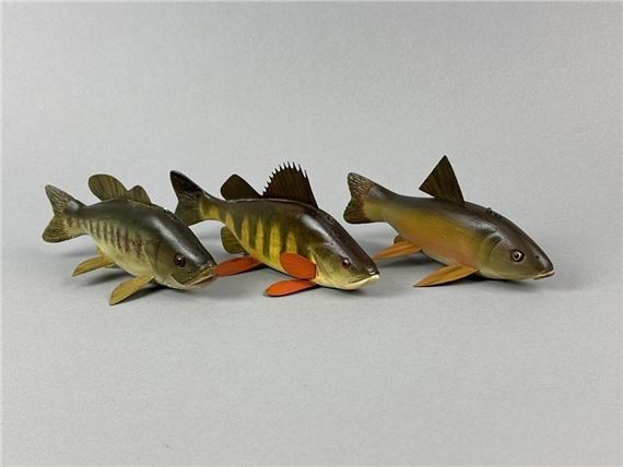 Rich Treml | 3 Rich Treml Spearing Decoys | MutualArt