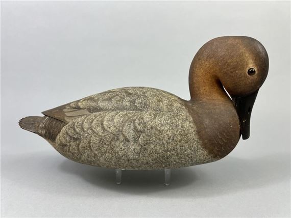 Harold Haertel | Harold Haertel Canvasback Hen Duck Decoy (1970 ...