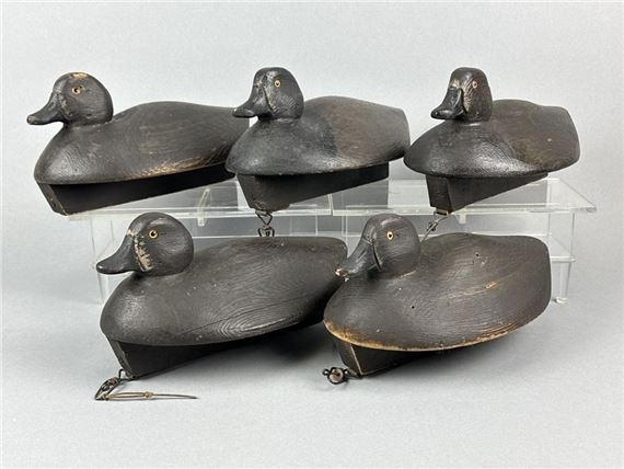 Doc Baumgardner | Rig of 5 Doc Baumgardner Bluebills | MutualArt