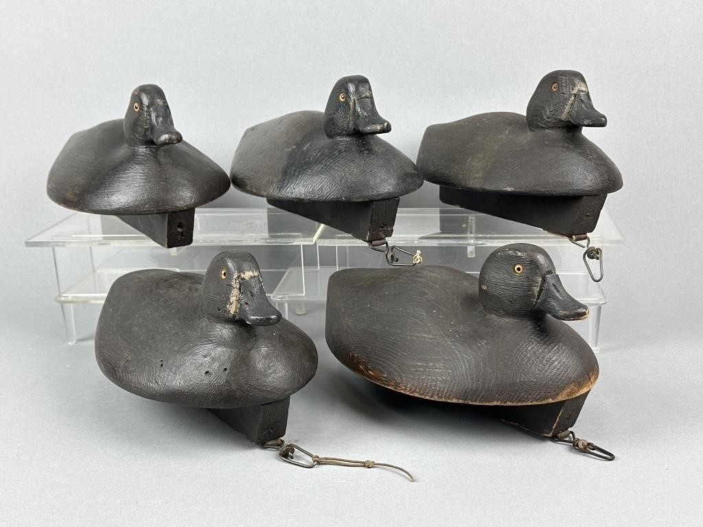 Doc Baumgardner | Rig of 5 Doc Baumgardner Bluebills | MutualArt