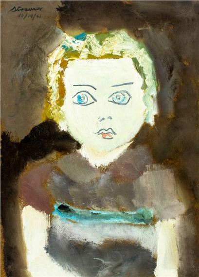 Sterling Boyd Strauser | Portrait of Child (1963) | MutualArt