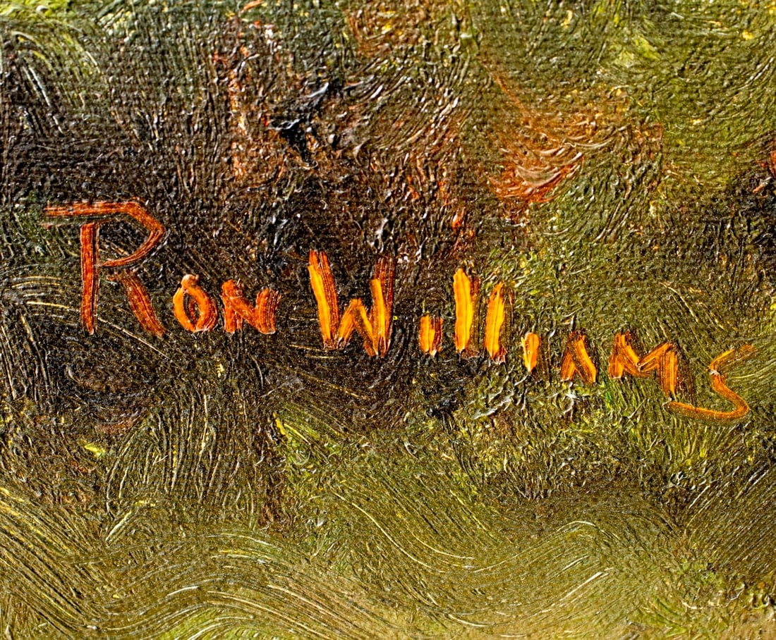 Ron Williams | Forest Lake Landscape | MutualArt