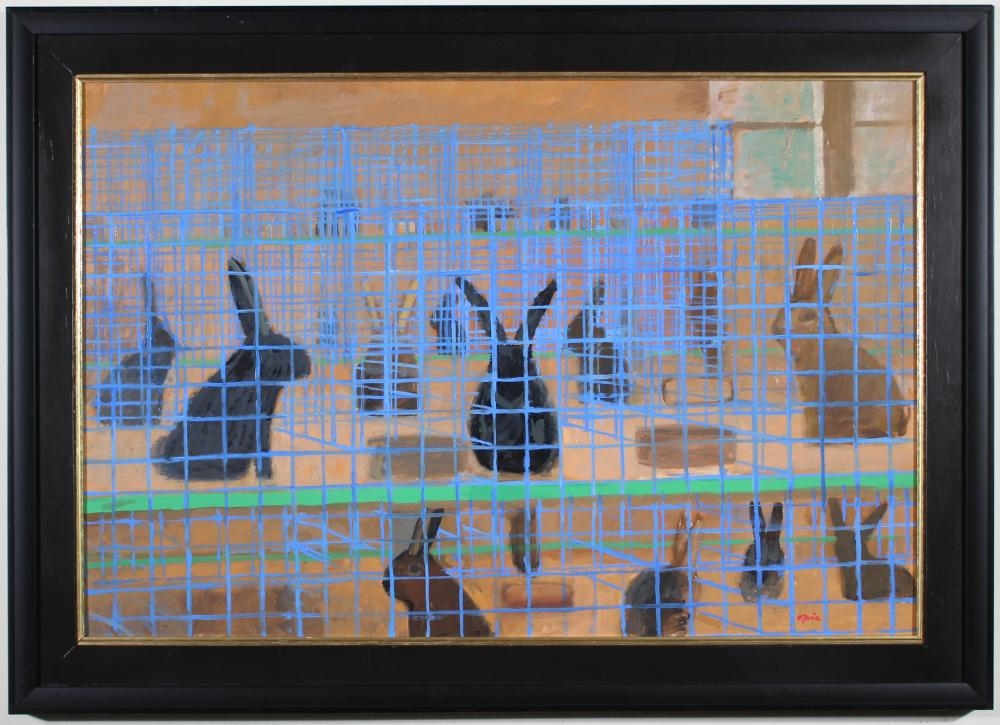 John Mart Opie | 4-H RABBITS | MutualArt