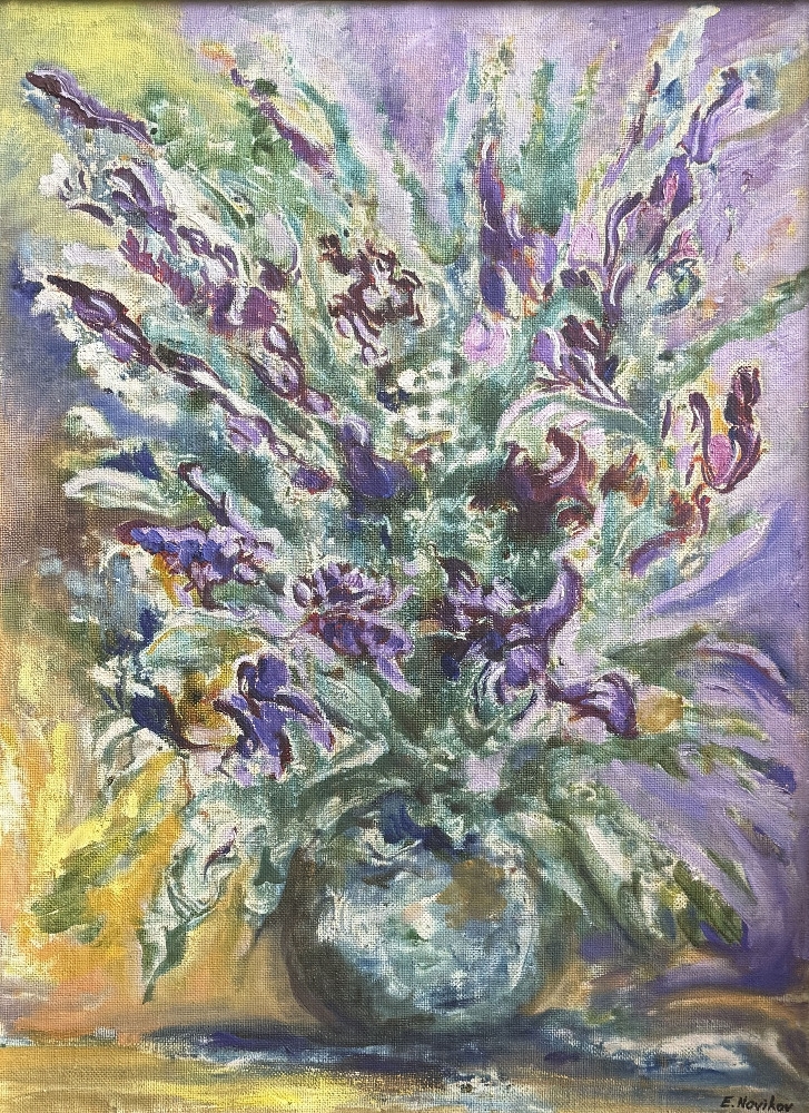 Efim Novikov | Purple Mood | MutualArt