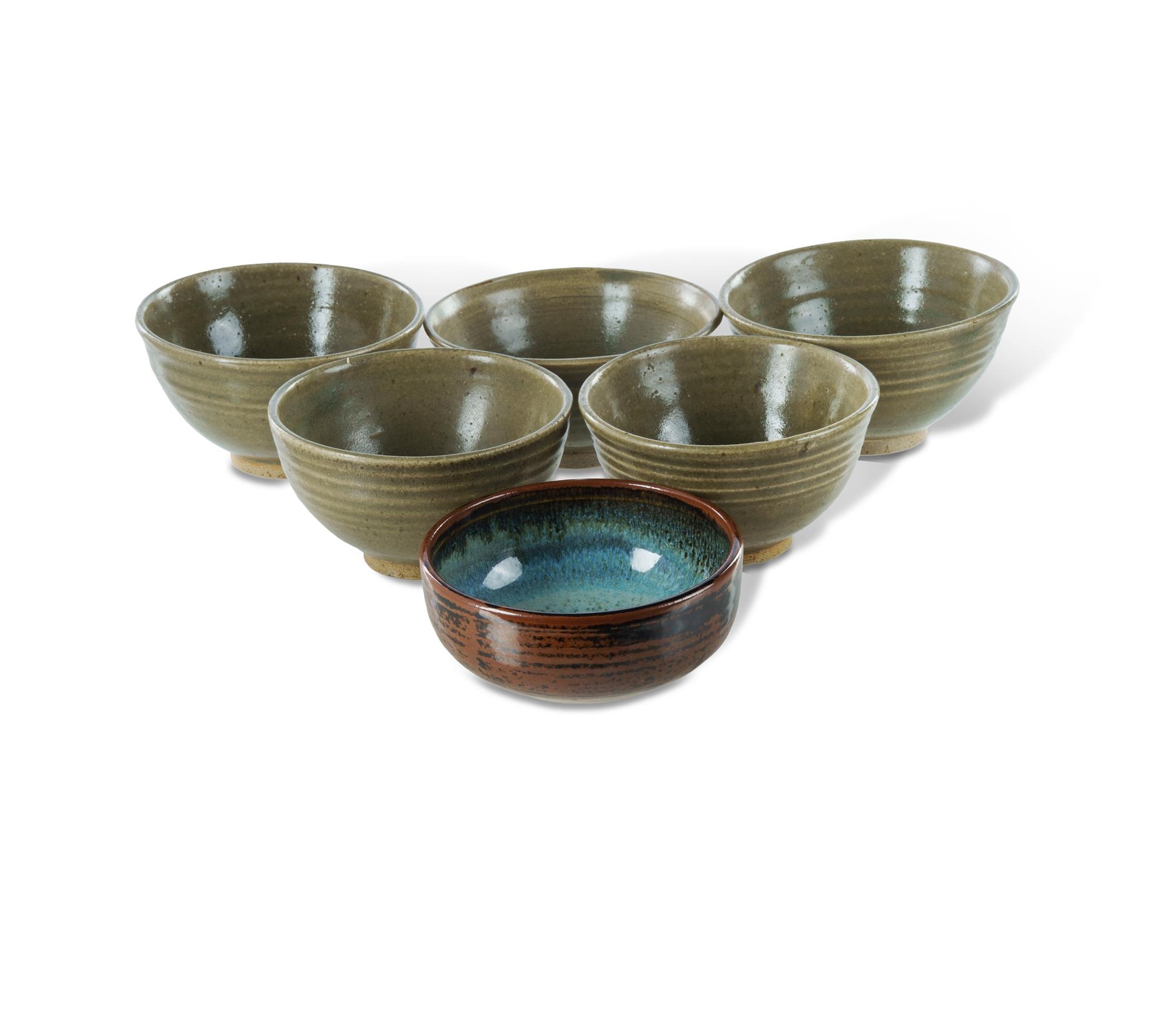 Harold Hughan | 6 Tea Bowls | MutualArt