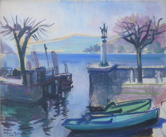 Alfredo Beltrame | Torno sul lago di Como (1950) | MutualArt