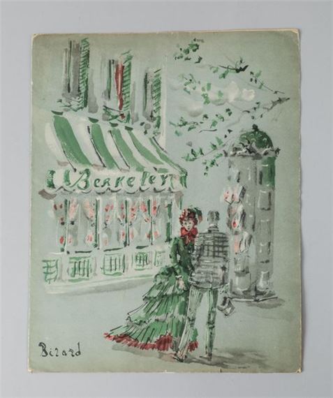 Christian Bérard | Study of a man walking (25) | MutualArt