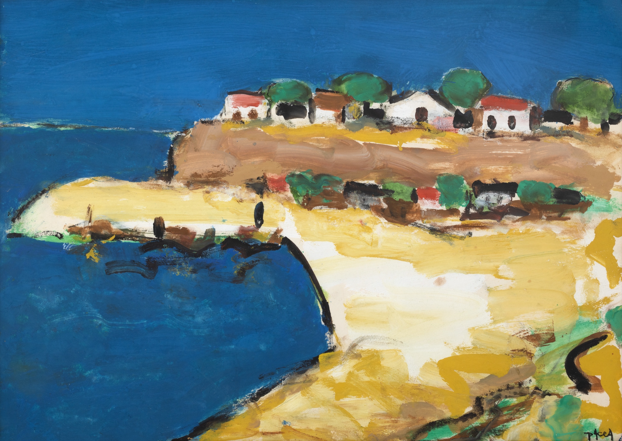 Ion Pacea | Marina at Tuzla | MutualArt