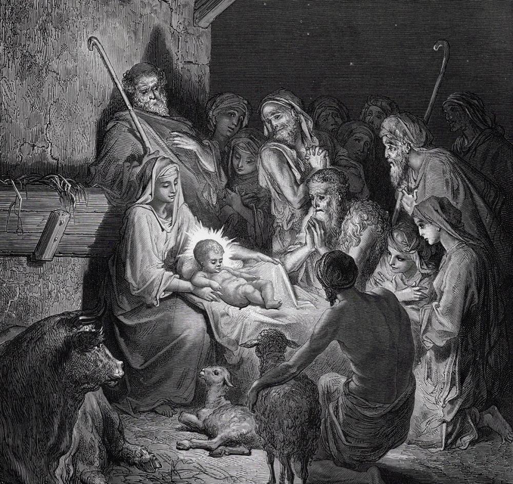 Gustave Doré | The Nativity (from Dore's Bible) (1880) | MutualArt