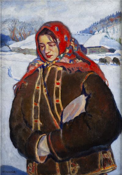 Władysław Jarocki | Goralka oil/canvas | MutualArt