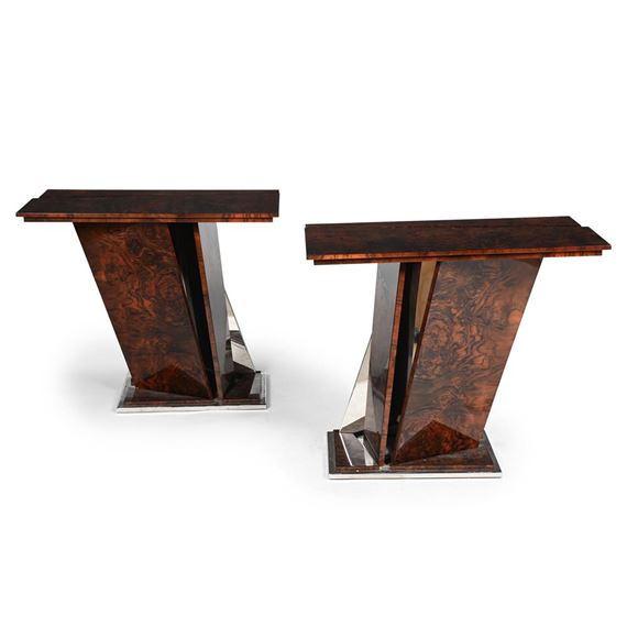 Tomasz Starzewski | PAIR OF SIDE TABLES (2015) | MutualArt