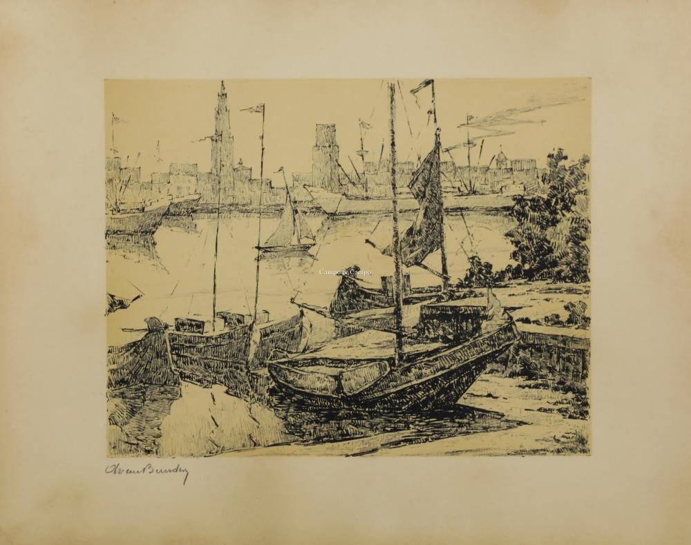 Alphonse van Beurden Jr. | De Schelde in Antwerpen | MutualArt