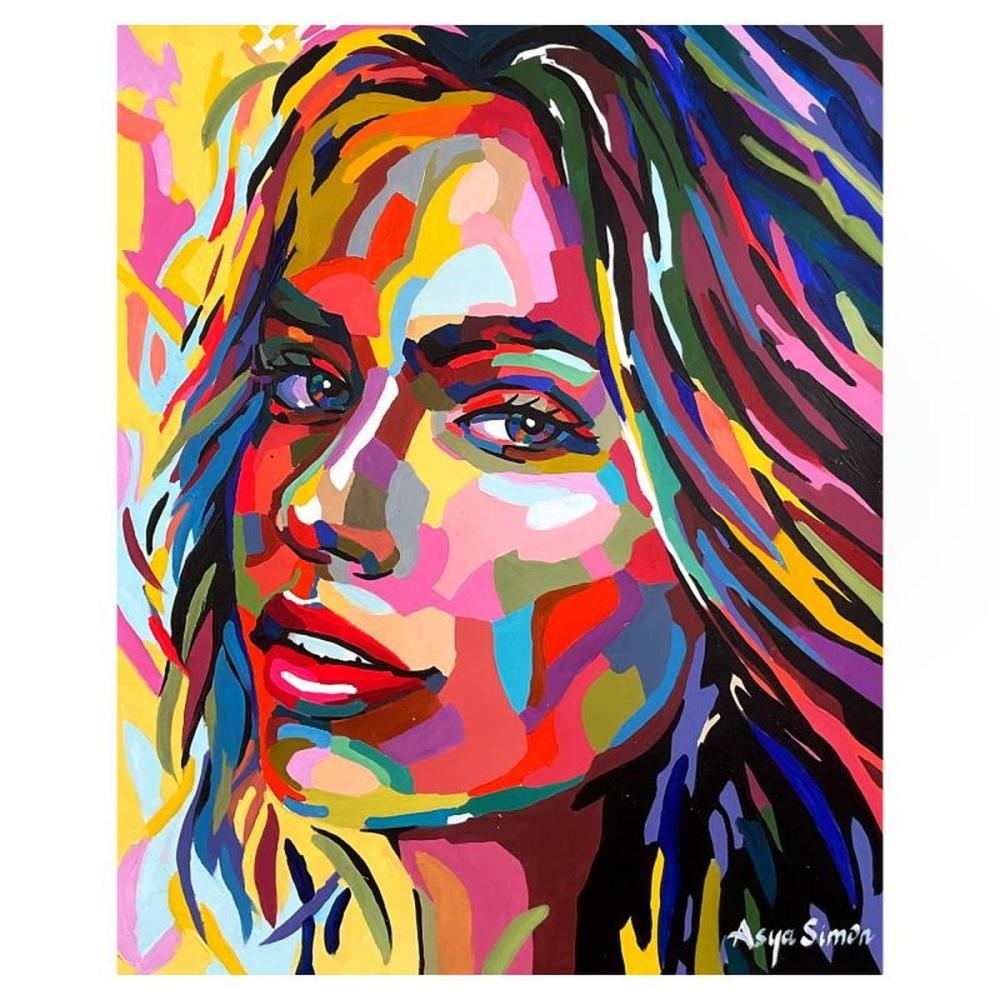 Asya Simon | Asya Simon, Original Painting on Canvas | MutualArt
