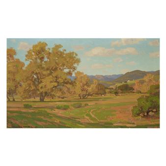 William Wendt | Autumn Landscape (1914) | MutualArt