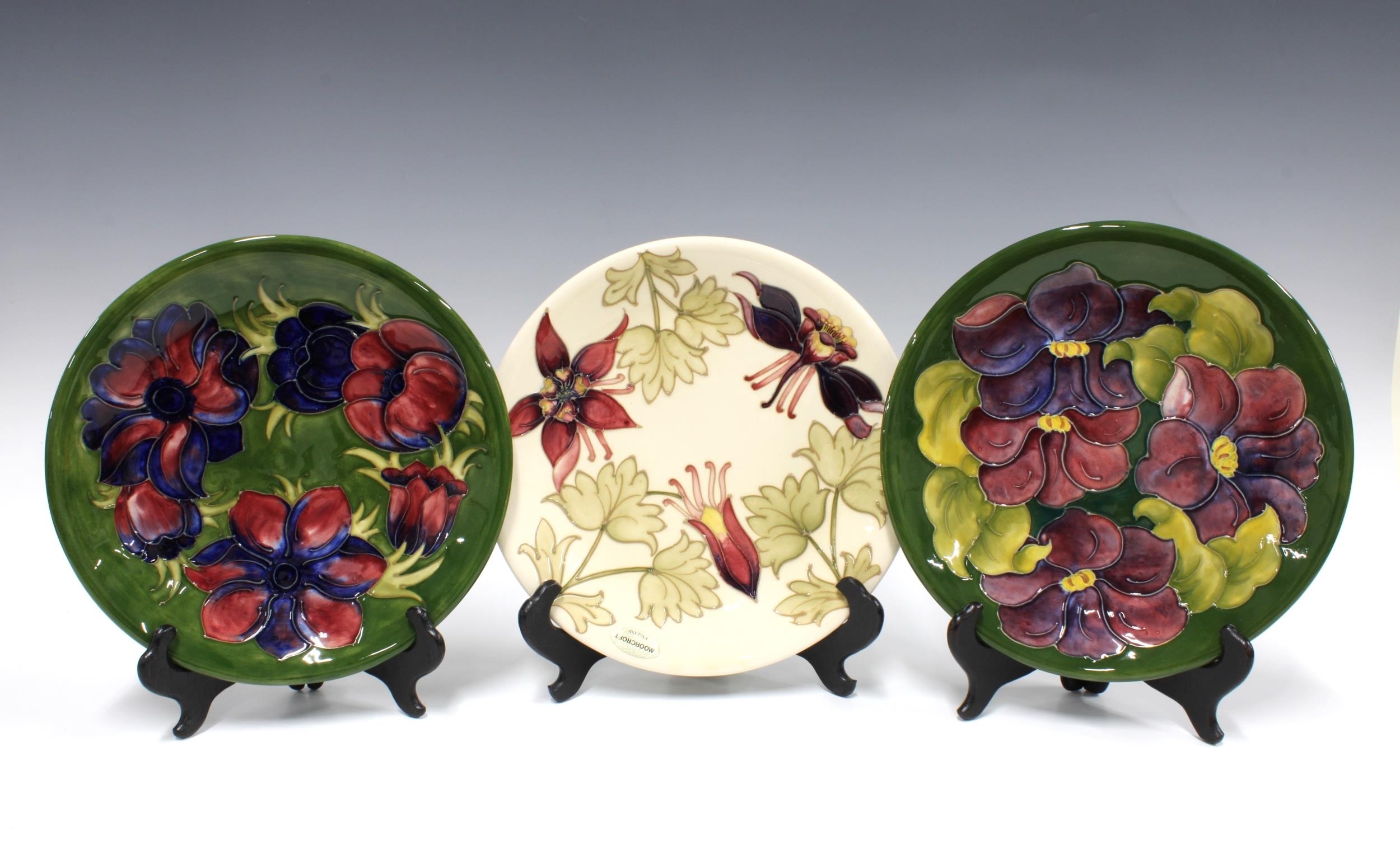 Walter Moorcroft | group of three plates | MutualArt