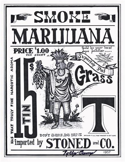 Rolly Crump | Smoke Marijuana, and Cocaine Candy (Circa 1957) | MutualArt