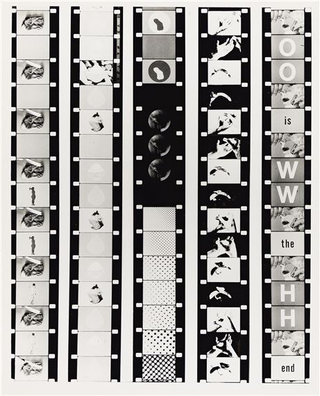 Paul Sharits | Contact sheet from Razor Blade (1968) | MutualArt