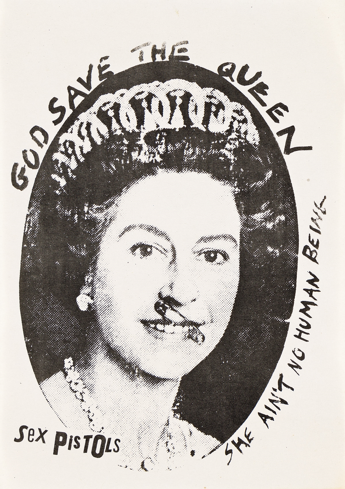 Jamie Reid | God Save the Queen Flyer (1976) | MutualArt