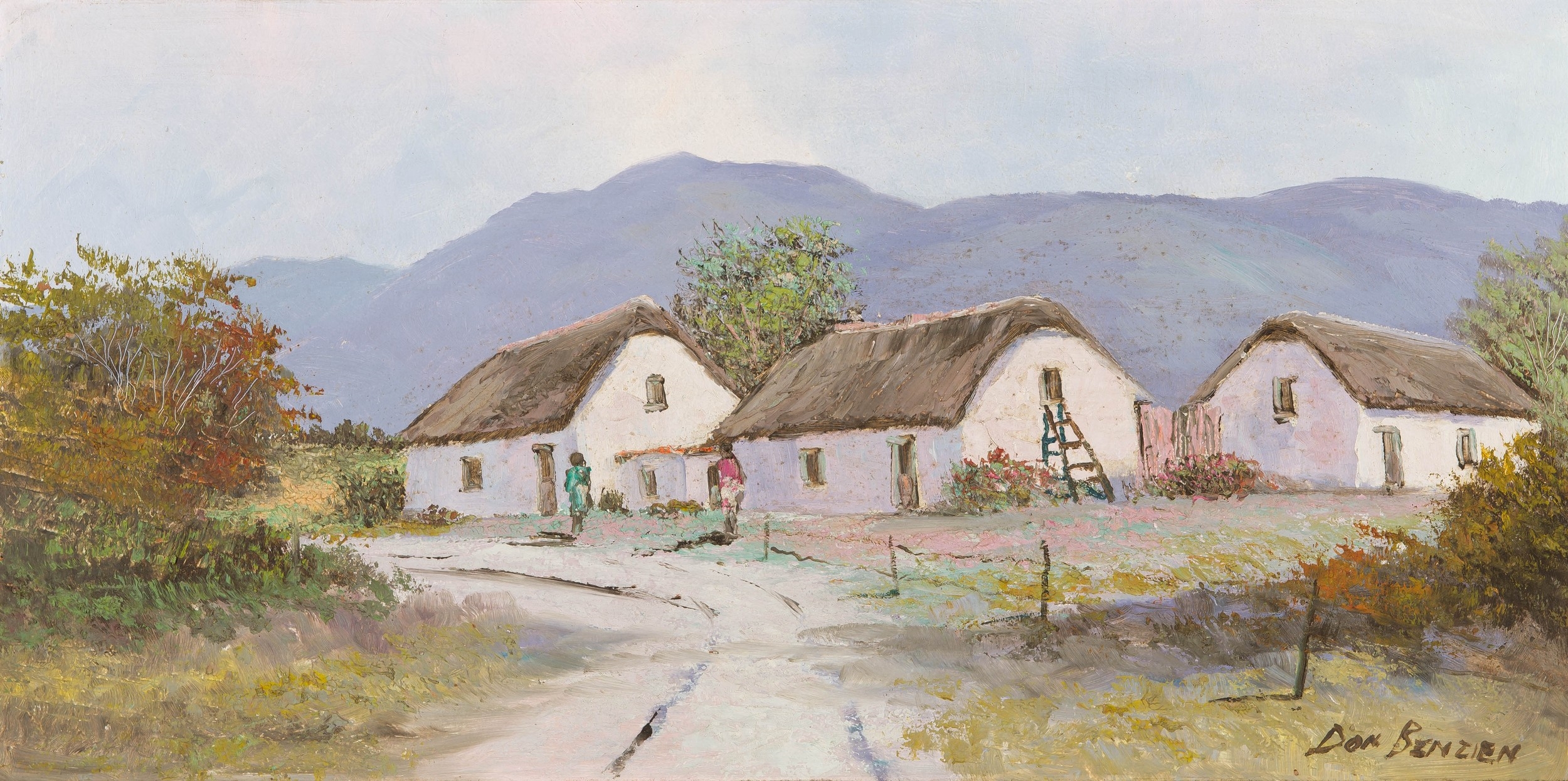 Don Benzien | FARMHOUSES | MutualArt