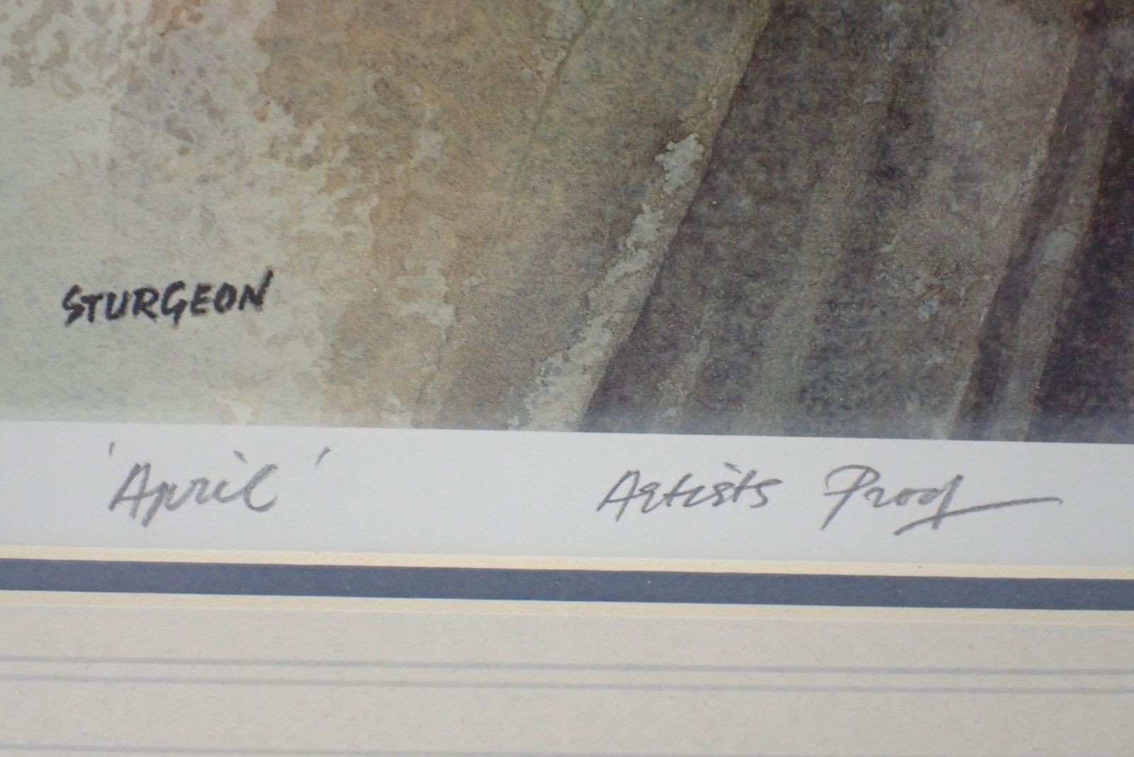 Eric R. Sturgeon | E R Sturgeon - artists proof portrait of a woman ...