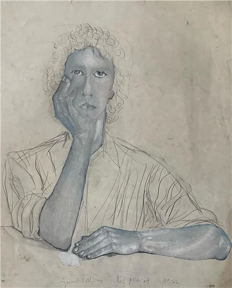 Gerard Collins | Self Portrait (1972) | MutualArt