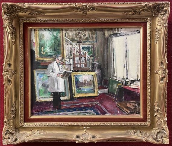 Jules René Hervé | Jules René HERVE (1887-1981) The painter in his ...