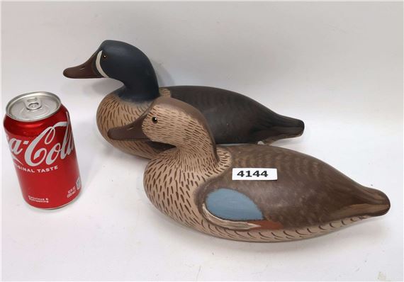 Robert G. Litzenberg | Blue Wing Teal Duck Decoys | MutualArt