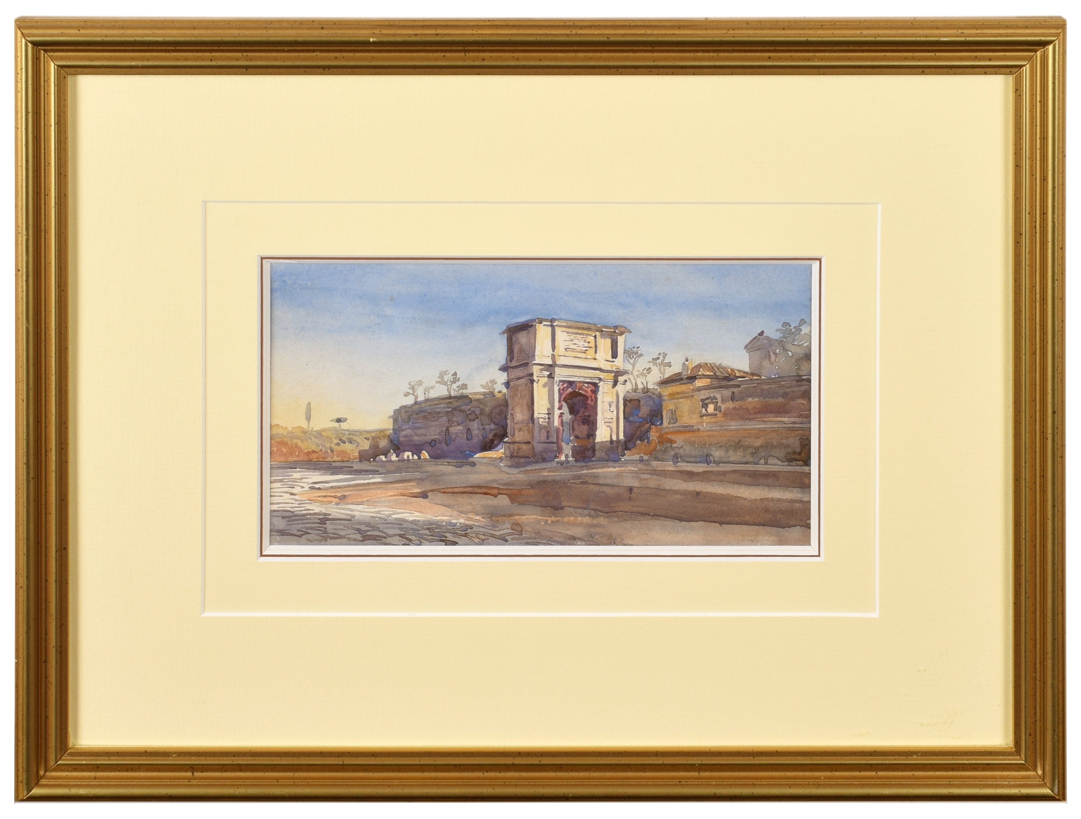 Richard Principal Leitch | The Arch of Titus in Rome | MutualArt