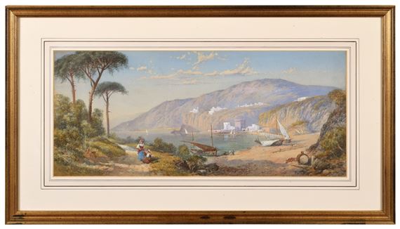 Charles Edmund Rowbotham | Italian lakes (1889) | MutualArt