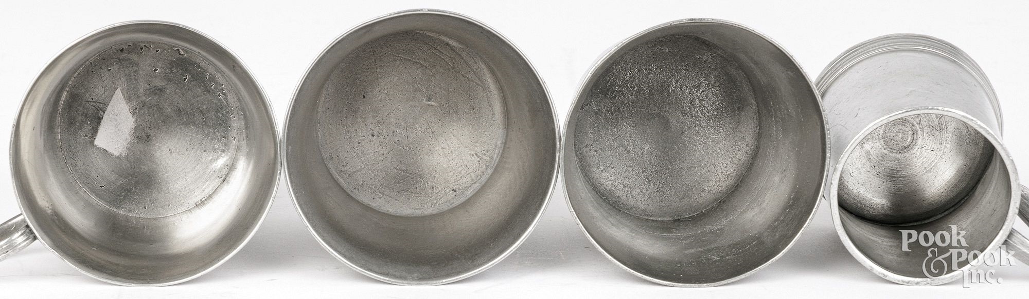 B. Ward | American pewter beakers and mug | MutualArt