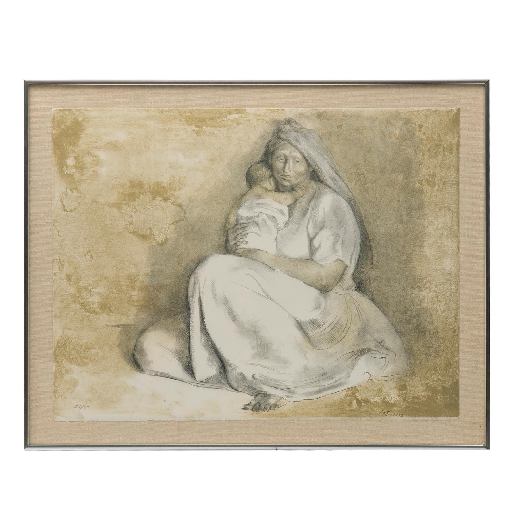 Francisco Zuñiga | MADRE JUCHITECA (1973) | MutualArt