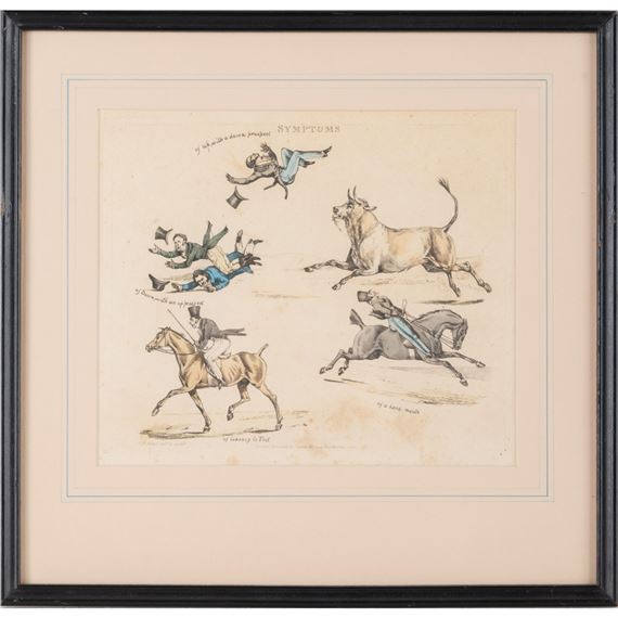 Henry Thomas Alken | Symptoms of Being Amused, Color Etching (1922 ...