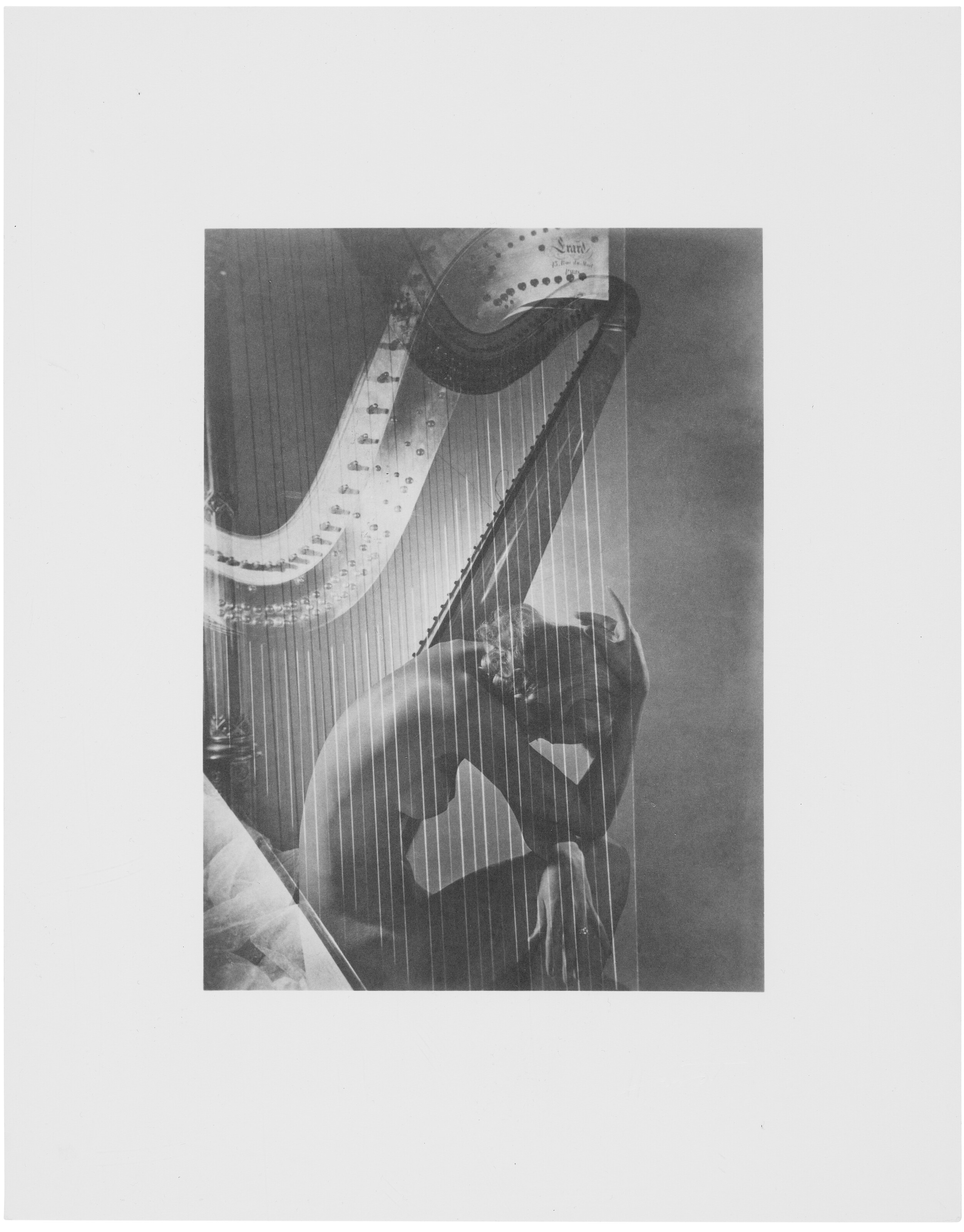 Horst P. Horst | Lisa with Harp, 1939 (1939) | MutualArt