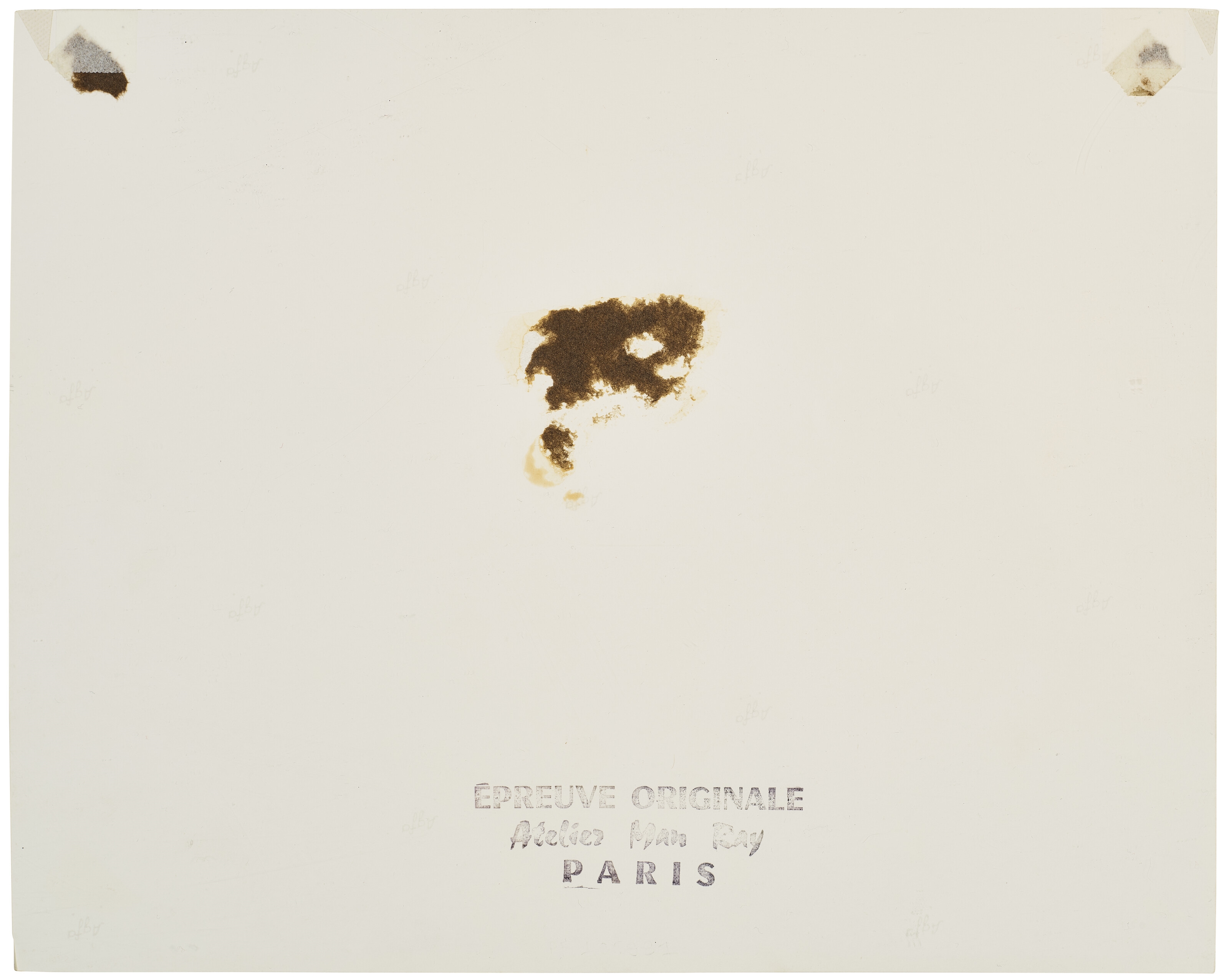 Man Ray | The Enigma of Isadore Ducasse, 1920 (1920) | MutualArt