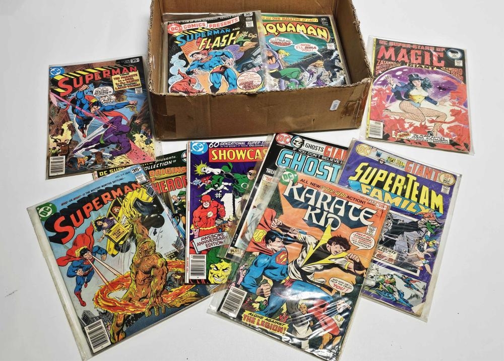 DC Comics | Box of late 1970s DC comics incl Ghosts (1970s) | MutualArt