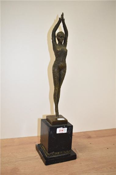 Demétre H. Chiparus | The Starfish Dancer | MutualArt